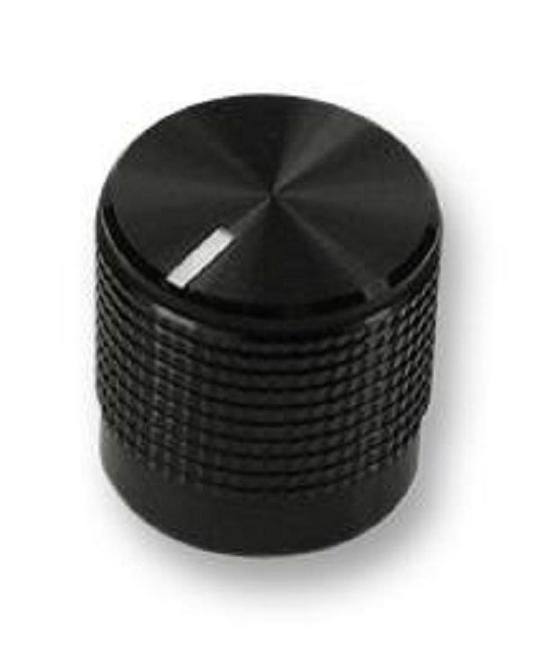 Multicomp Pro (MP7223) Knob, Splined Shaft, 6 mm, Aluminium | Shop ...