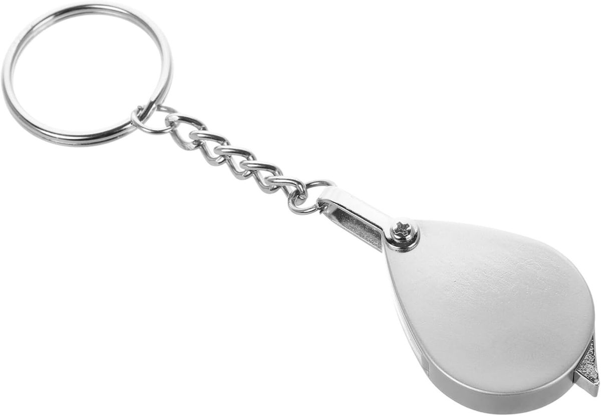 Jewelers Glass 10x Magnifier Loop Keychain Portable Magnifying | Shop ...