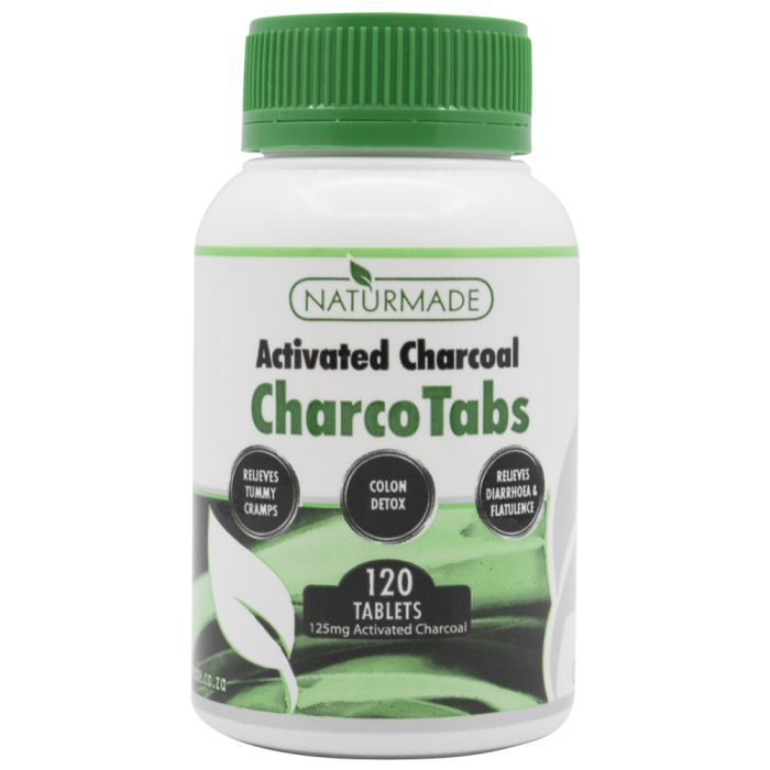 Naturemade - Charcotabs 125mg 120's Activated Charcoal | Shop Today ...