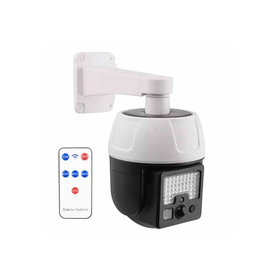 Outdoor Solar Motion Sensor Light with Remote Control and Fake Camera ...