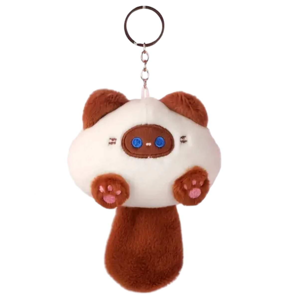 Cat Squeaky Plush Doll Keychain/Keyring Cartoon Stuffed Soft Bag ...