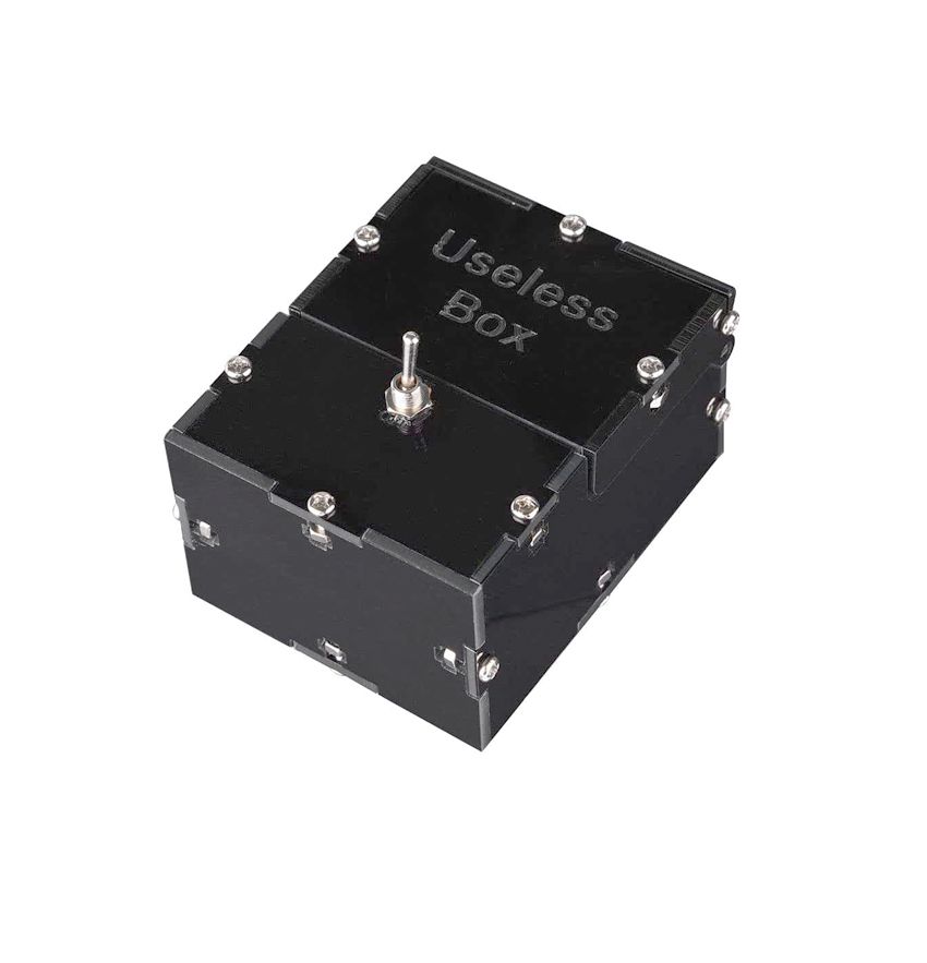 Mini Size Funny Toy Turns Itself Off Useless Box | Shop Today. Get it ...