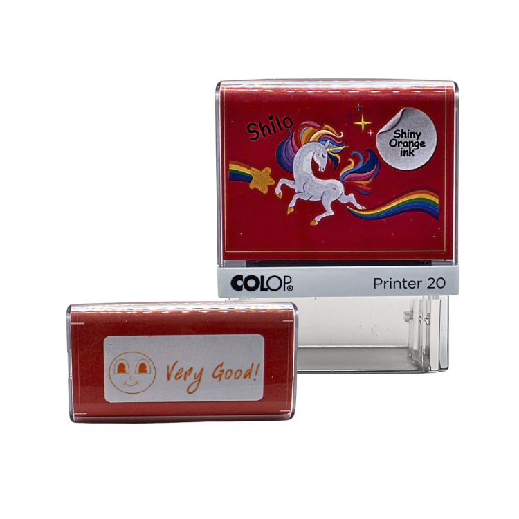 Colop - Motivational Unicorn Stamp - Very Good! | Shop Today. Get it ...