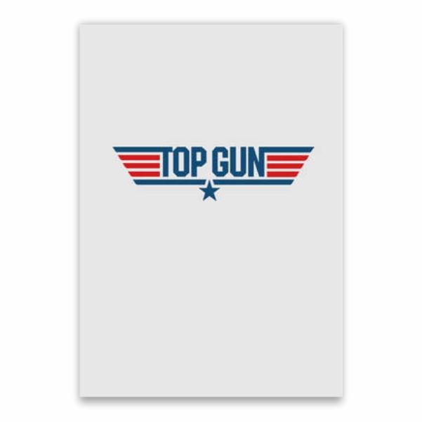 Top Gun Logo Poster - A1 | Shop Today. Get it Tomorrow! | takealot.com