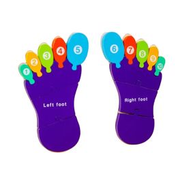 Learning Puzzle - Wooden Feet | Shop Today. Get it Tomorrow! | takealot.com