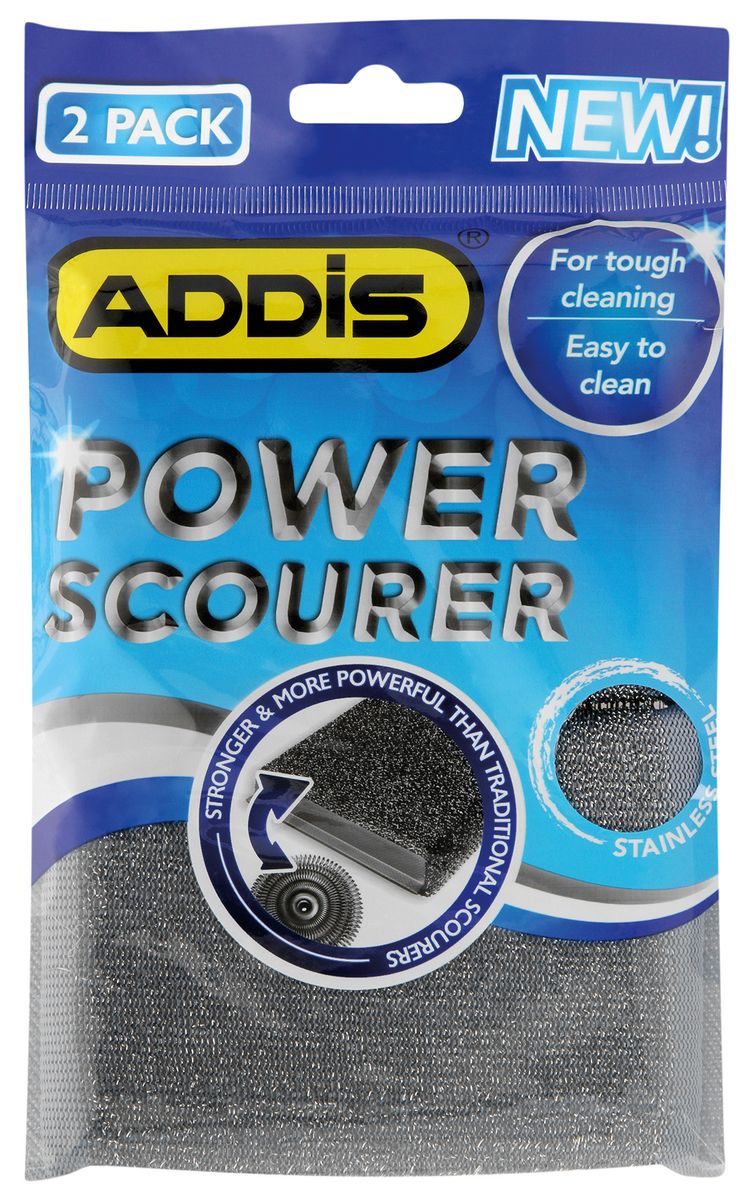 Addis - Power Scourer - Stainless Steel Covered Sponge | Shop Today ...
