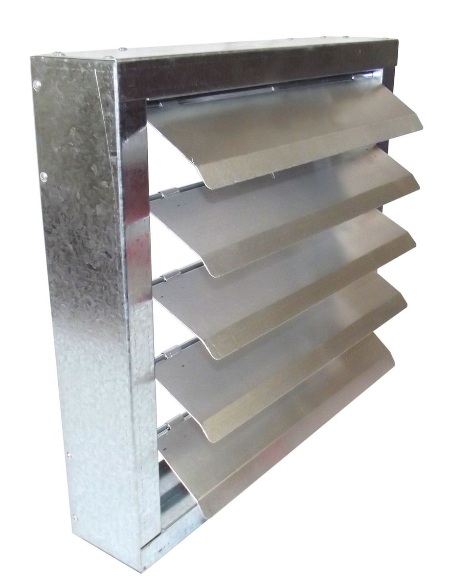 Industrial Ventilation Backdraft Gravity Louvre Shutter 300mm | Shop Today. Get it Tomorrow ...