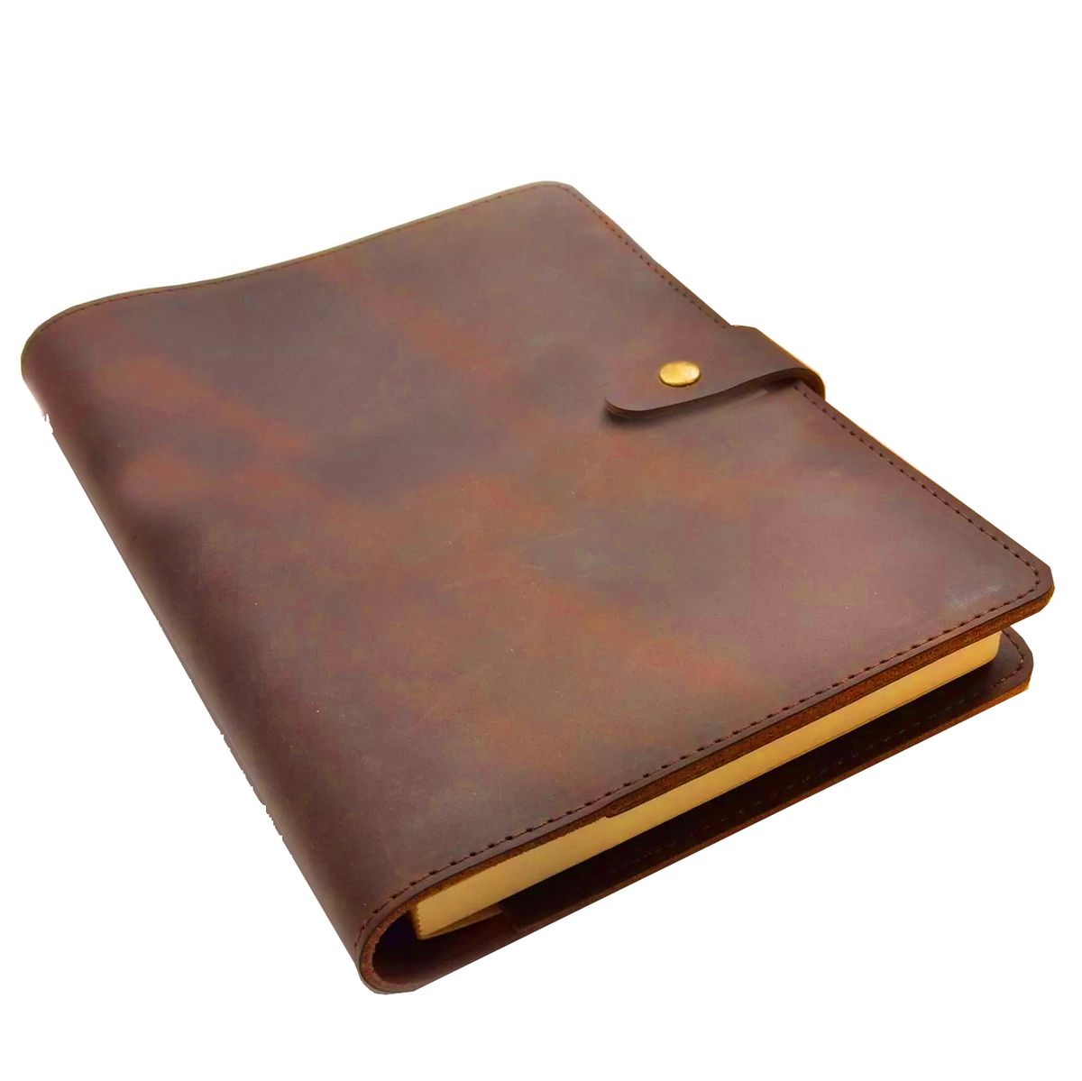 Genuine Leather A5 Notebook with a clip | Shop Today. Get it Tomorrow ...