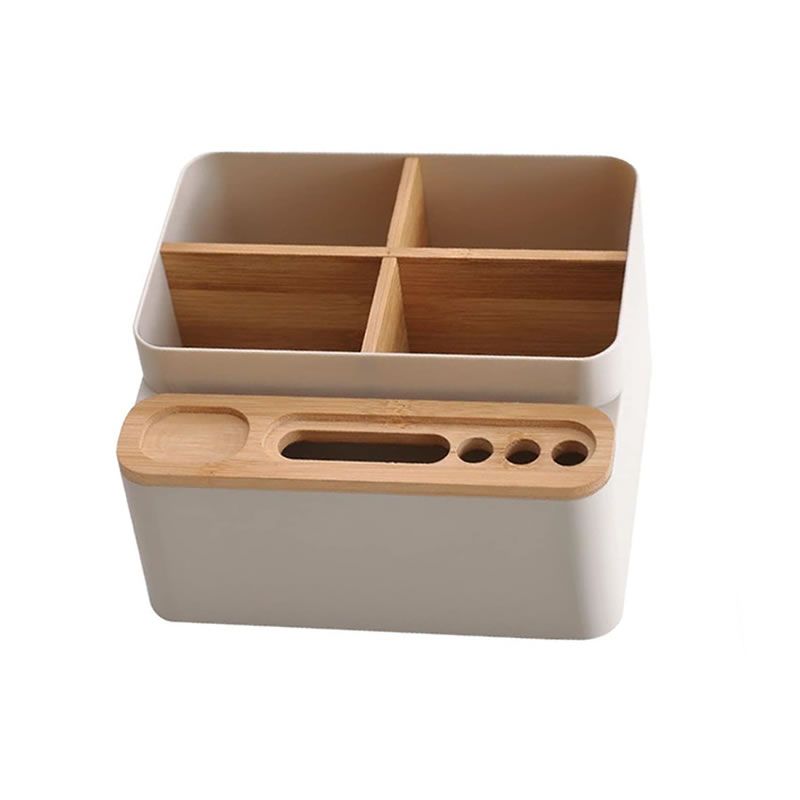 Multipurpose Wooden Tabletop Storage Box AJ-4 | Shop Today. Get it ...