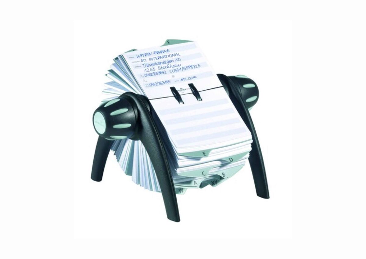 Durable Telindex Flip Rotary Telephone Index - Black | Shop Today. Get ...