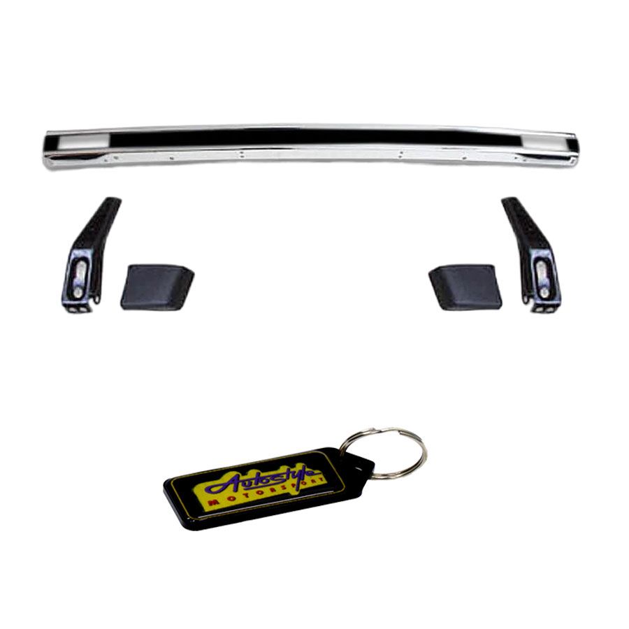 Old School Front Chrome Bumper Compatible with VW Golf Mk1 & Keyring ...