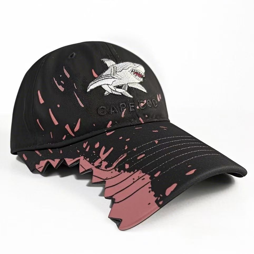 Cape Cod Shark Embroidered Baseball Cap Fashionable Unisex Sun Hat ...