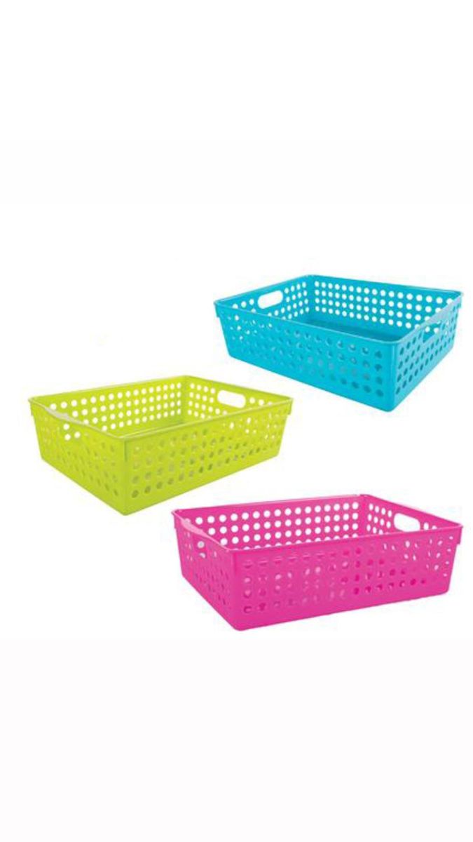 3 Rectangular Baskets | Shop Today. Get it Tomorrow! | takealot.com