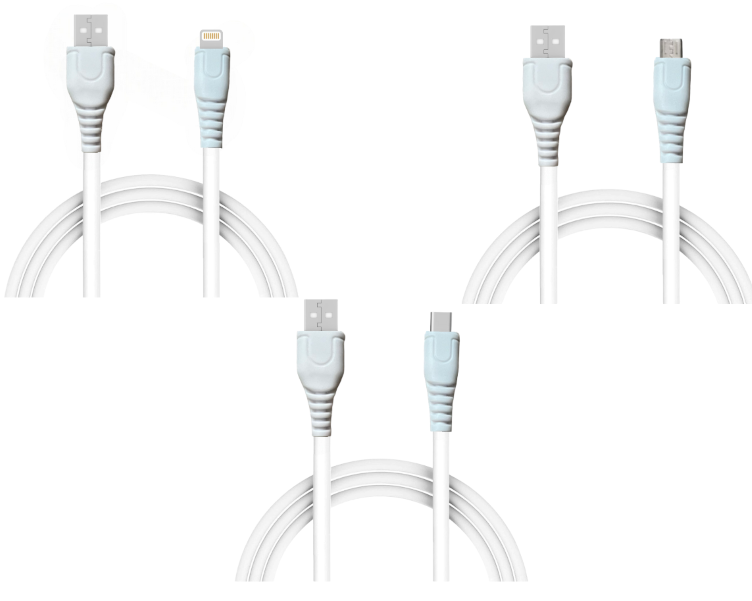 Fast Charging Cables For Smart Phones Android ,IOS & Micro | Shop Today ...