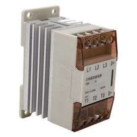 Solid State Relay 15A with Radiator for 3 Phase Systems 24-380VAC ...