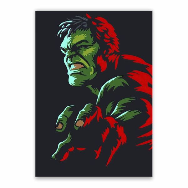 Hulk Red Light Poster - A1 | Shop Today. Get it Tomorrow! | takealot.com