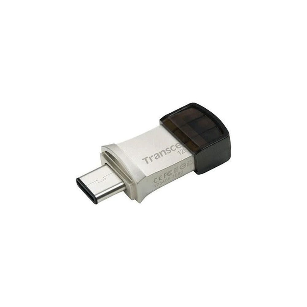 Transcend JetFlash 890 64GB 128GB USB 3.2 Gen 1 Silver Flash Drive Type ...