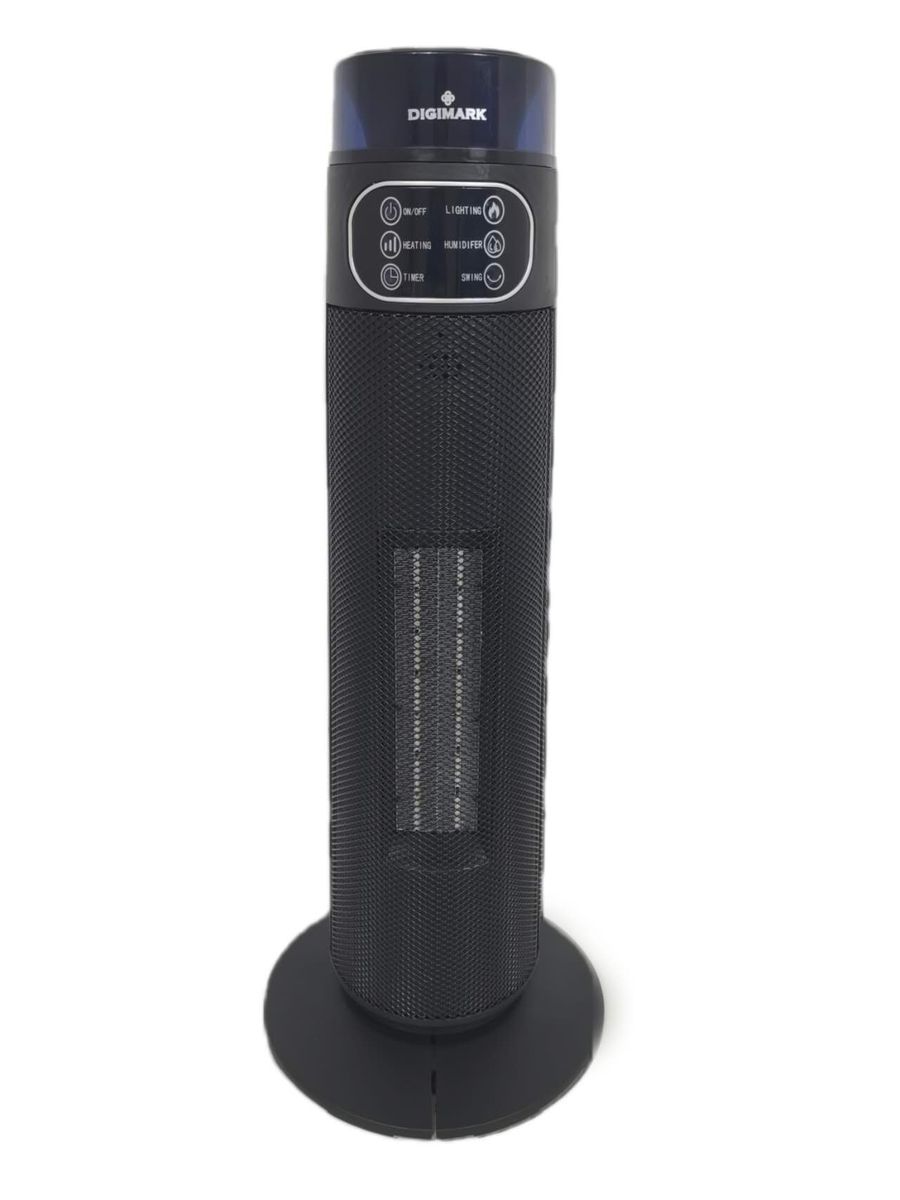 Digimark Black 2000 W Remote Control Fan Heater | Shop Today. Get it ...