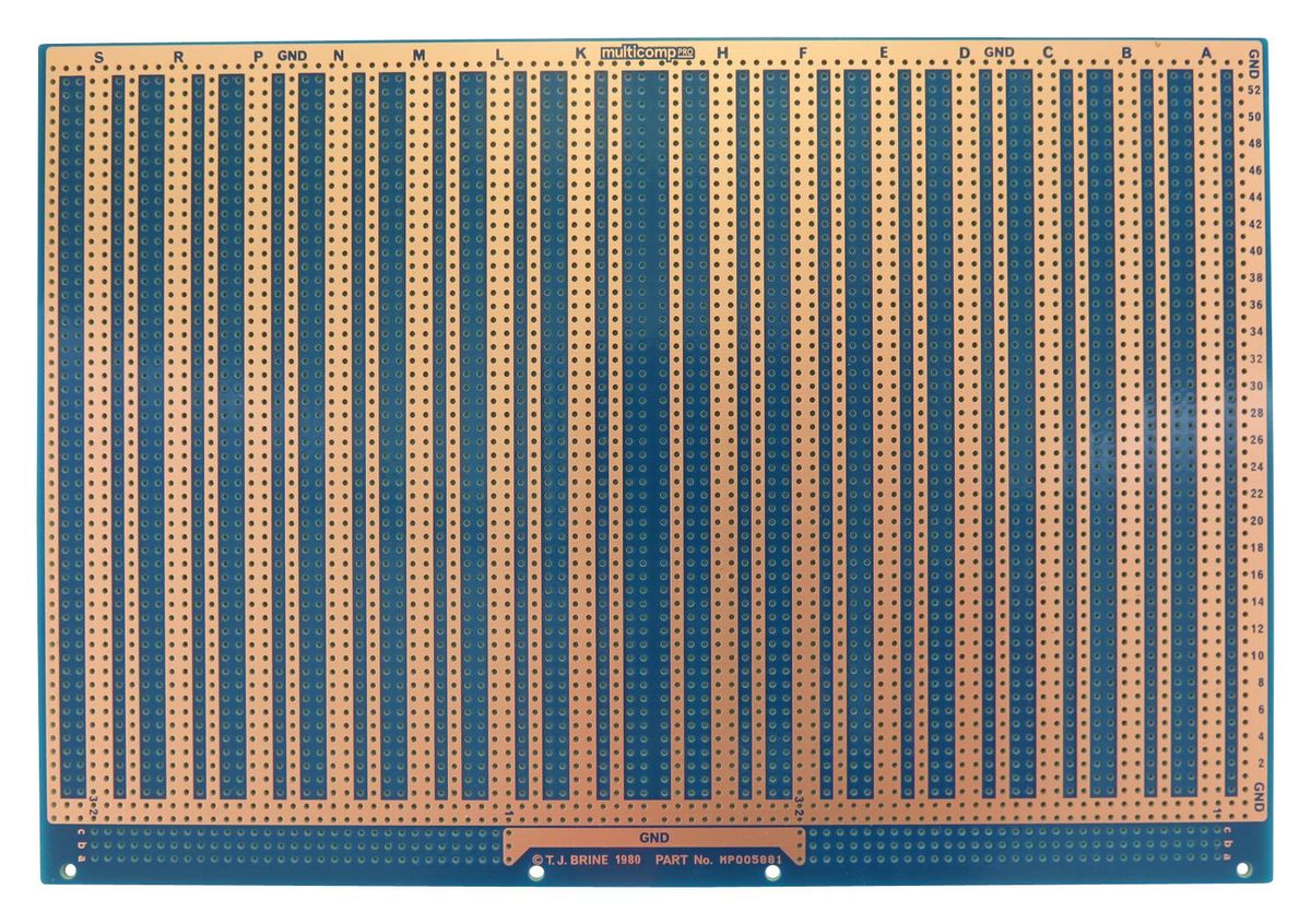 Multicomp Pro (MP005881) Eurocard PCB Board, Epoxy Glass | Shop Today ...