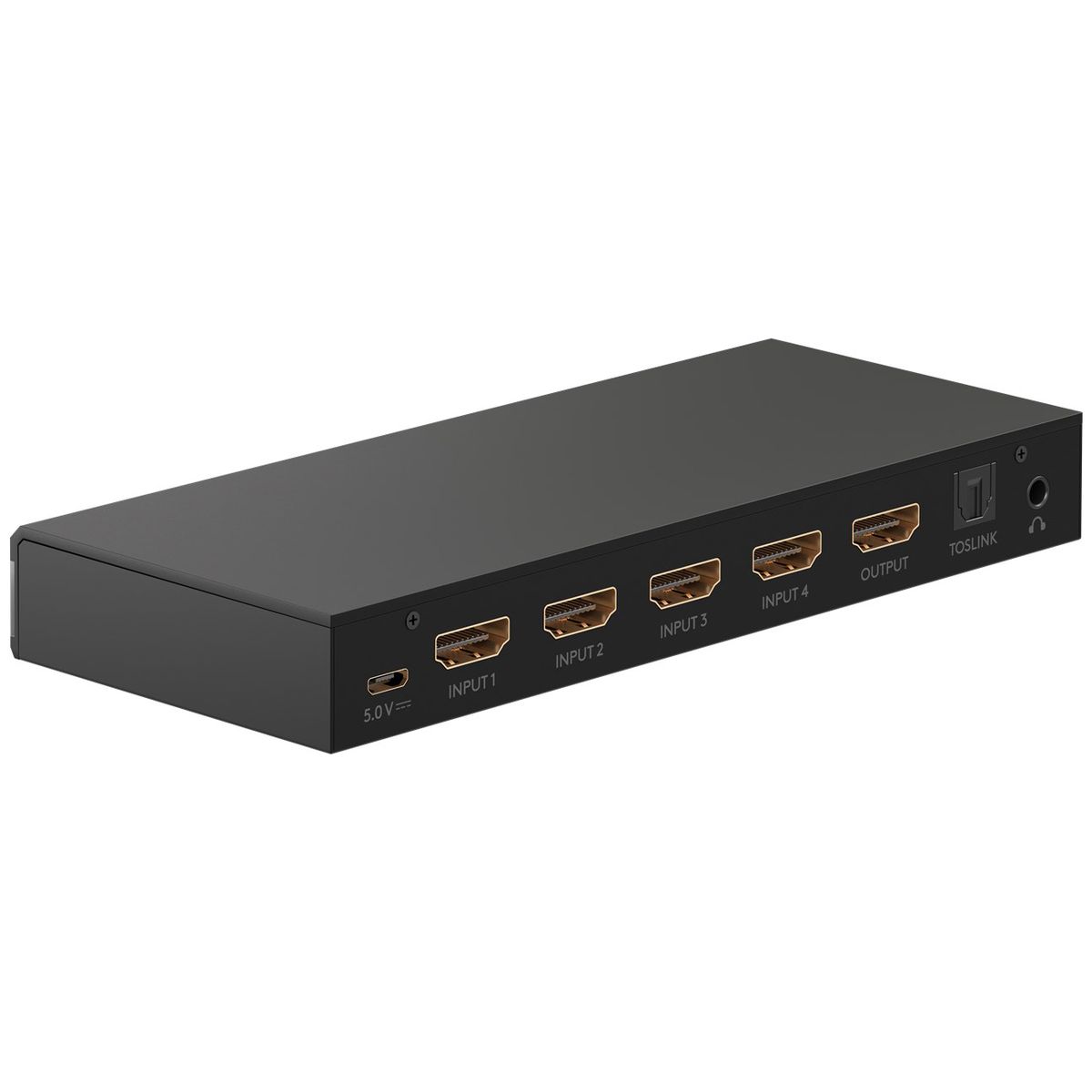 Goobay HDMI Switch 4 to 1 with Audio Output (4K @ 60 Hz) | Shop Today ...