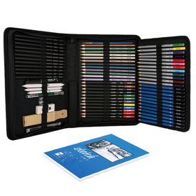 Professional Colored Drawing & Painting Art Pencil Sketching Set ...