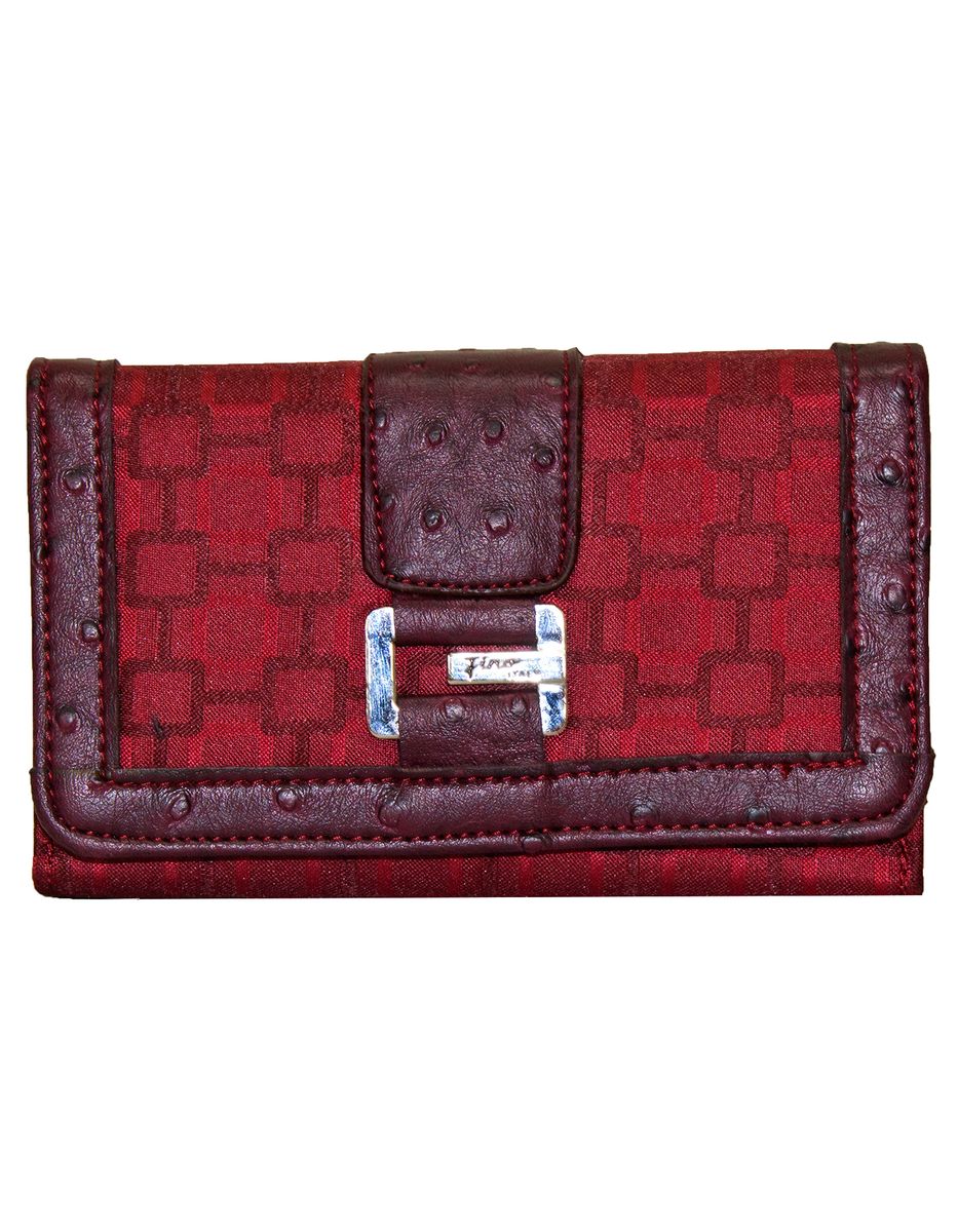 Fino B090-093 Faux Leather Ostrich Edged Design Card Holder Organiser ...