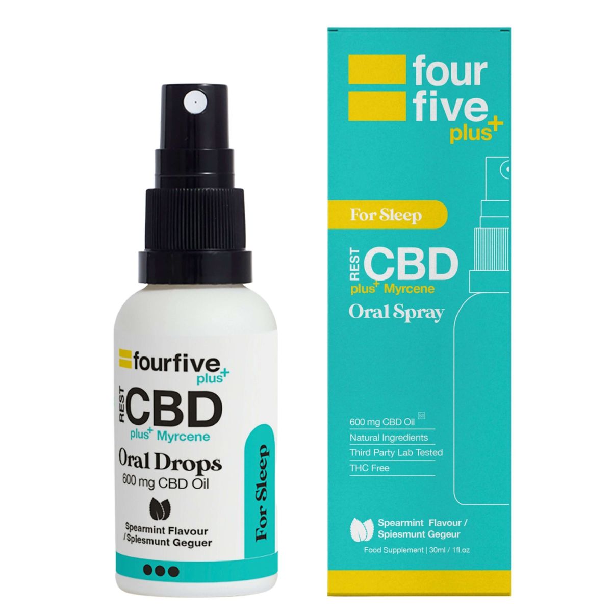 Fourfivecbd Premium, Tested HIGH STRENGTH 600mg Sleep CBD Oil, | Shop ...