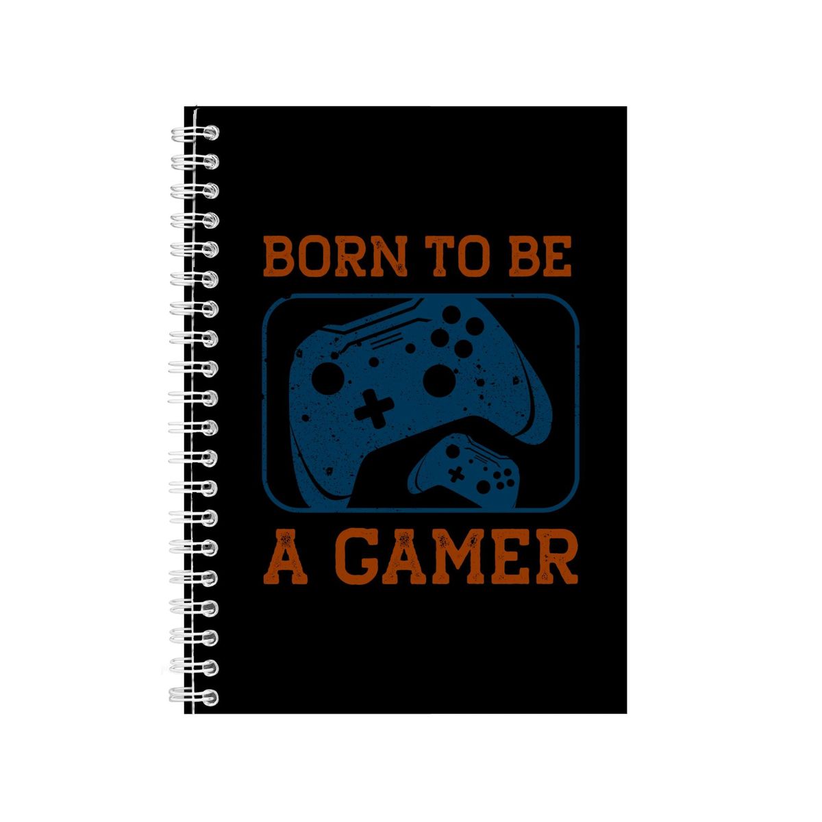 Born To Be A Gamer Notebook Gamer Gift Idea A5 Notepad 140 | Shop Today ...