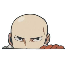 One Punch Man Anime Car Vinyl Peeker Sticker - 96 | Shop Today. Get it ...