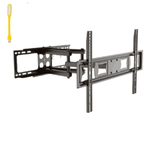 Black Full Motion 37-80" Wall Mount +Led Strip | Shop Today. Get it ...