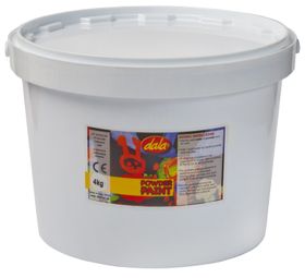 Dala Powder Tempera 4kg Bucket White | Shop Today. Get it Tomorrow ...