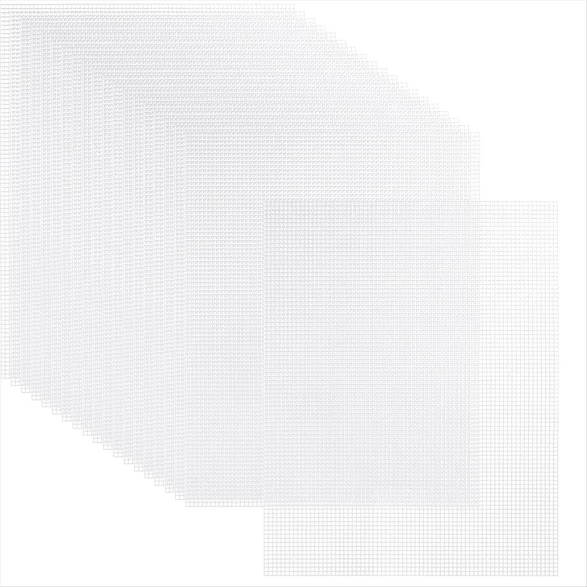 20 Sheets Plastic Canvas, 7CT Transparent Mesh Canvas | Shop Today. Get ...