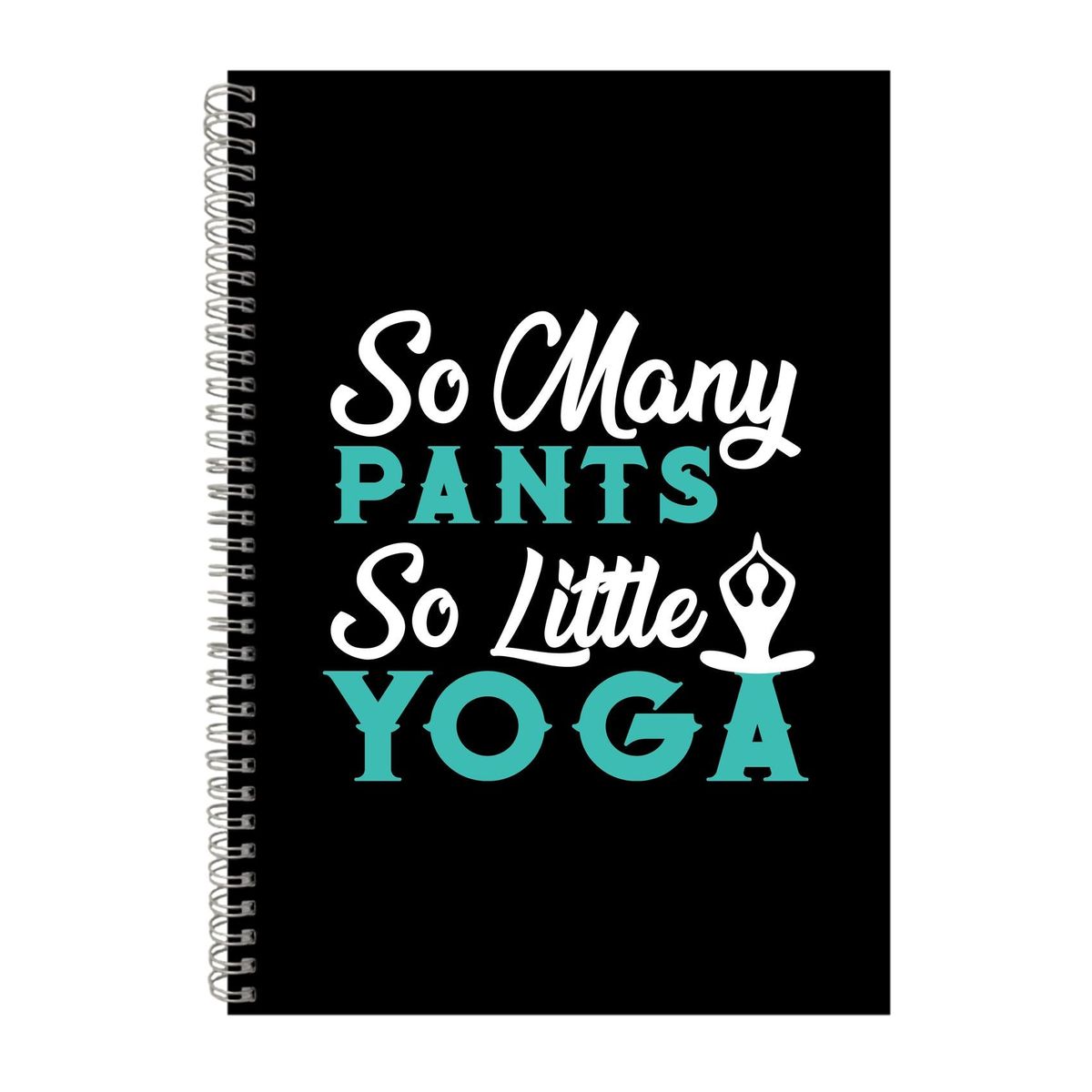 So Little Yoga Notebook Yoga Gift Idea A4 Notepad 152 | Shop Today. Get ...