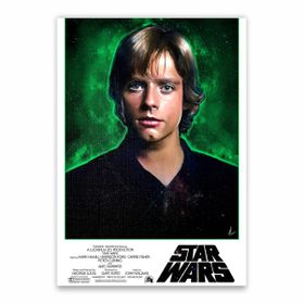 Star Wars Luke Skywalker Poster A1 Shop Today Get It Tomorrow