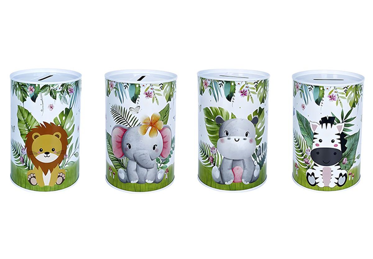 Small Kids' Jungle Animal Money Banks Savings In 4 Designs | Shop Today ...