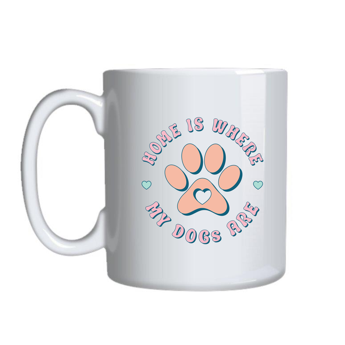 Dogs Home Coffee Mugs for Dog Lovers Funny Graphic Birthday Present ...