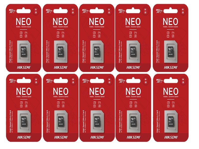 HIKSEMI NEO 64GB Micro SD Card ( Pack of 10 ) | Shop Today. Get it Tomorrow! | takealot.com