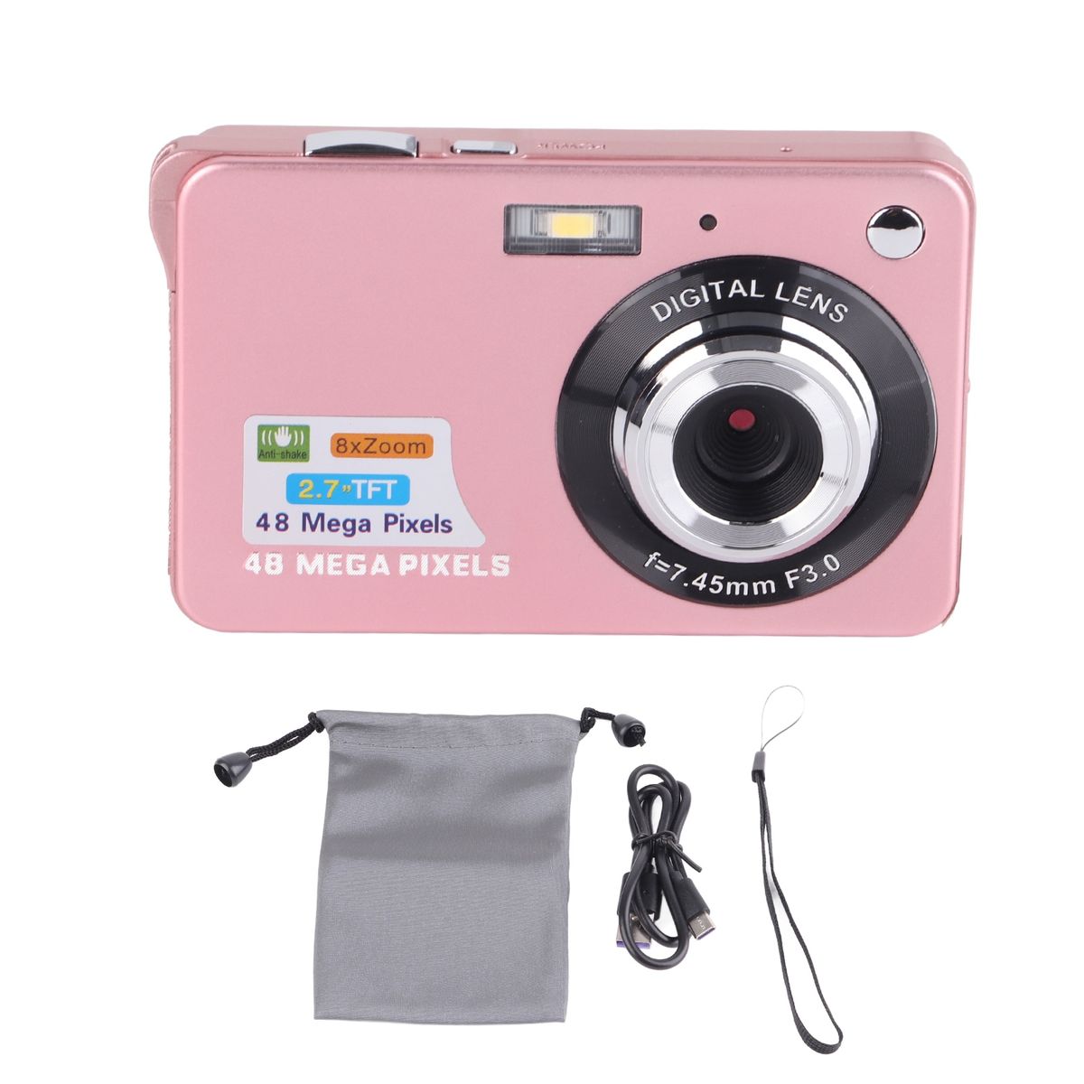 48MP 4K Continuous Shoot (Pink) | Shop Today. Get it Tomorrow ...
