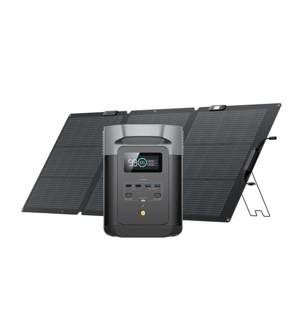 EcoFlow DELTA 2 960 New Model Portable Power Station(new 160w Solar ...