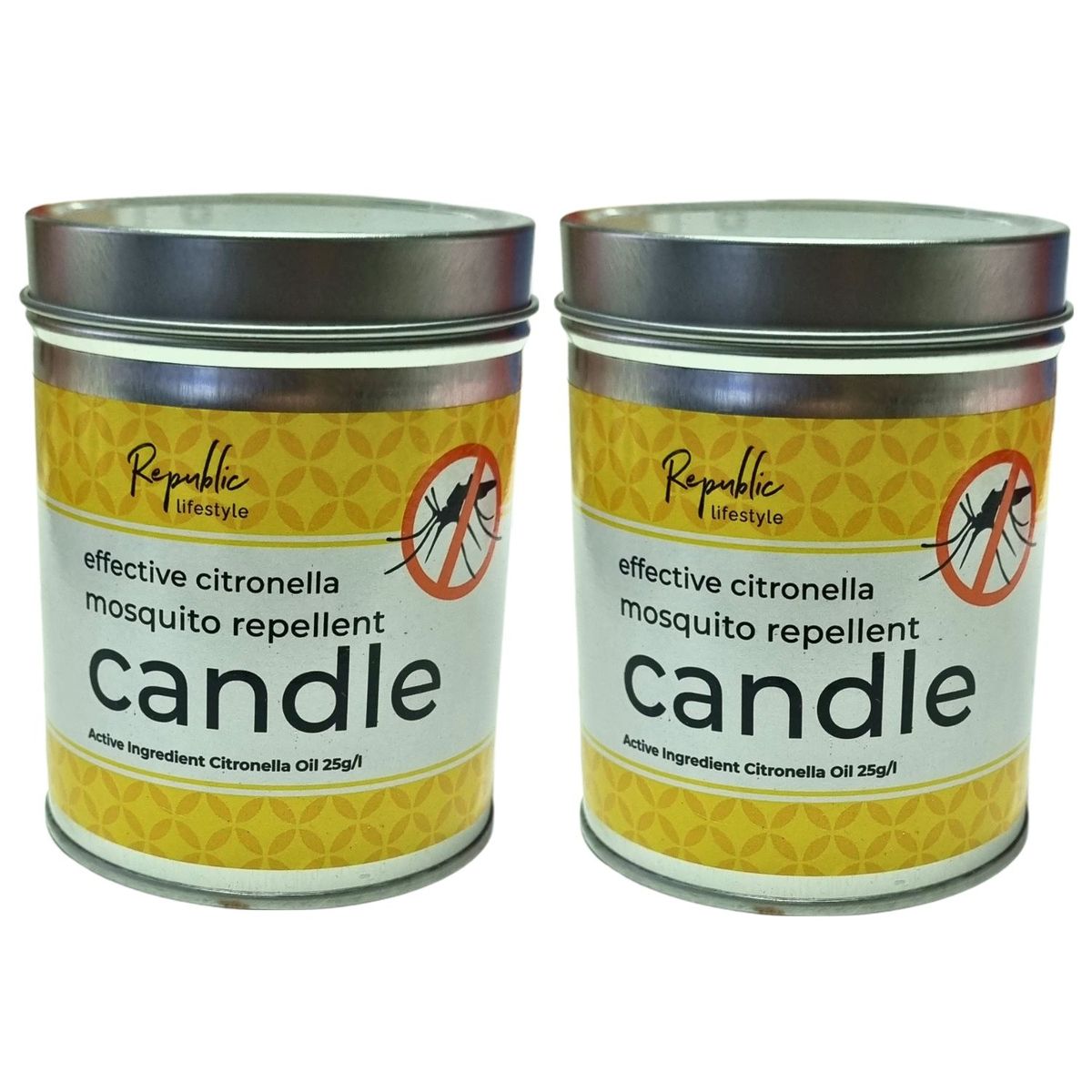 Citronella Mosquito Repellent Candle Bundle - Set of 2 | Shop Today ...
