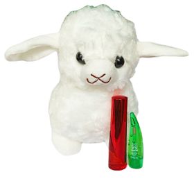 Adorable Lamb Gift Set with Colour Changing Lip-gloss and Perfume ...