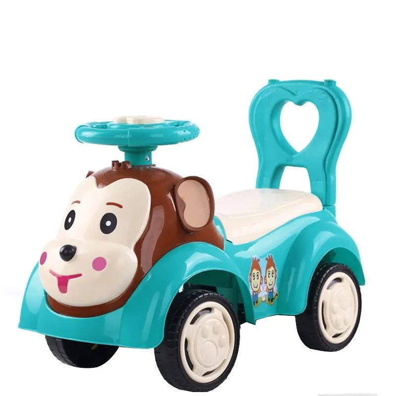 Children's Sliding Toy Car, 4-Wheel Baby Stroller, Swinging Toy Car ...