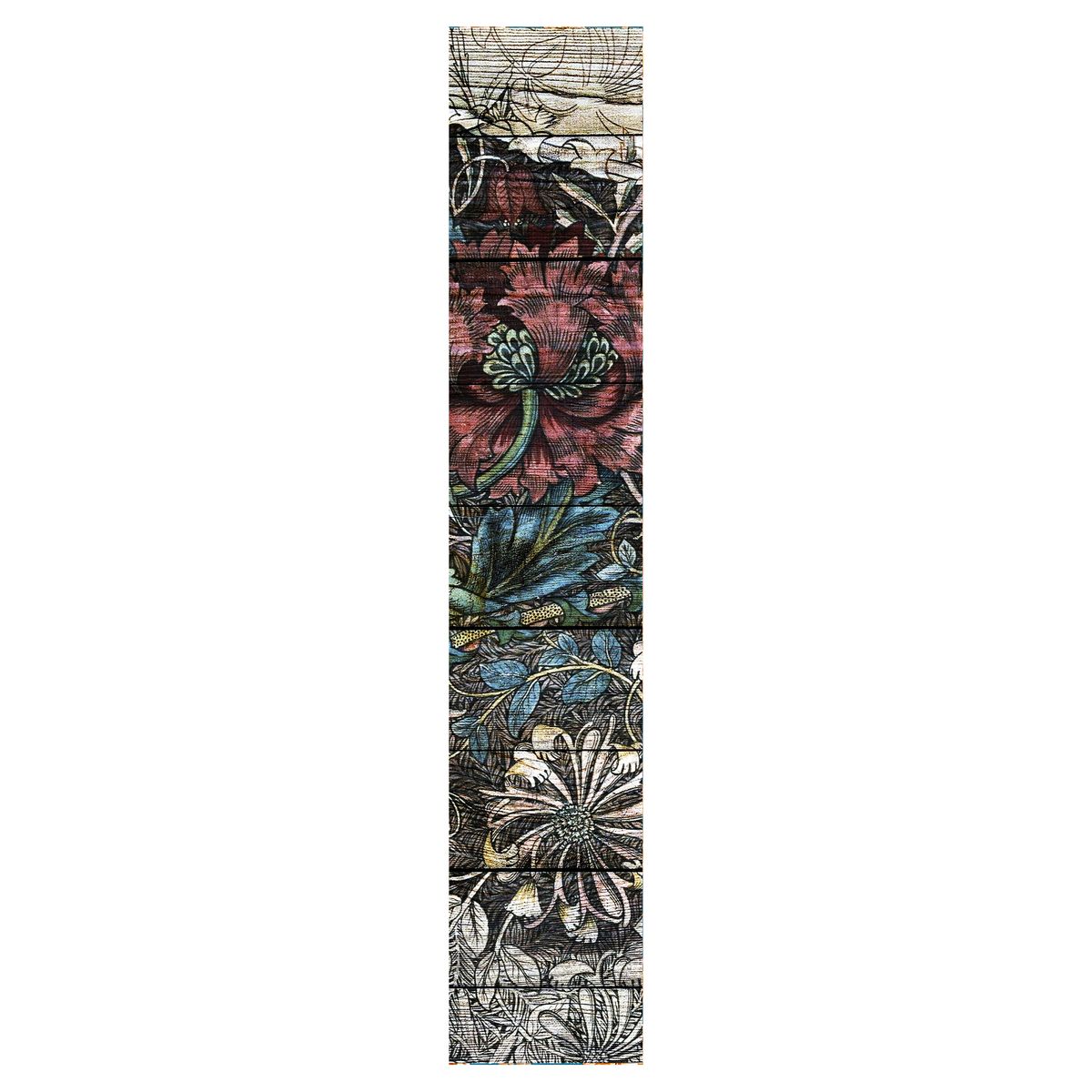 Graffiti on Wooden Plank Table Runner | Shop Today. Get it Tomorrow ...