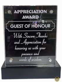 Guest of Honor Appreciation Plaque | Shop Today. Get it Tomorrow ...
