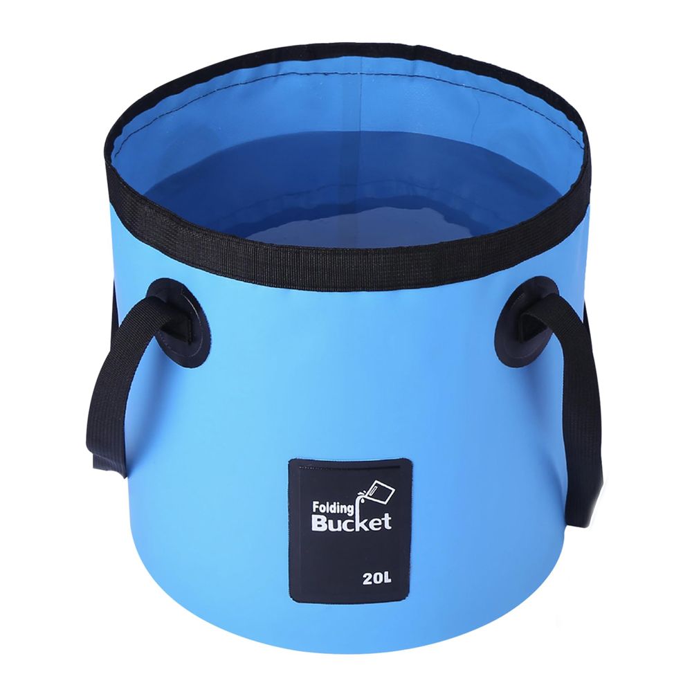 Collapsible Water Bucket Portable Outdoor Wash Basin 20L | Shop Today ...