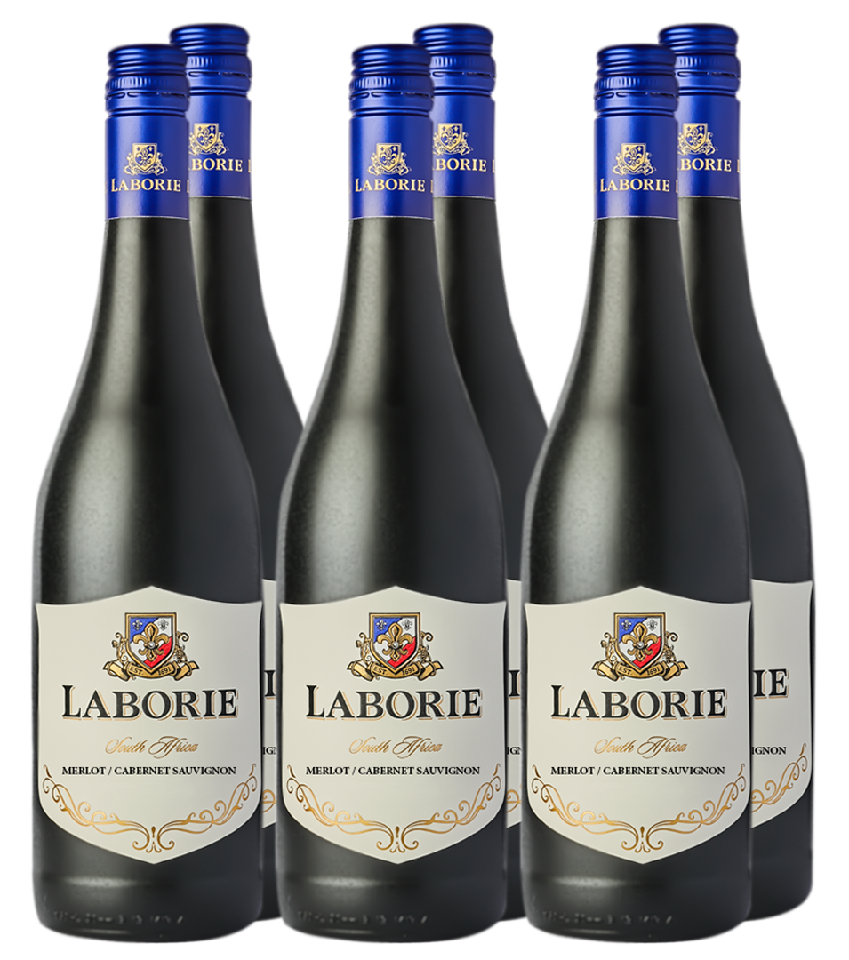 Laborie Merlot/Cabernet Sauvignon Wine 6 x 750ml | Shop Today. Get it ...