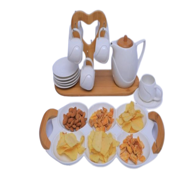 White & Brown Classy Breakfast Set | Shop Today. Get it Tomorrow ...
