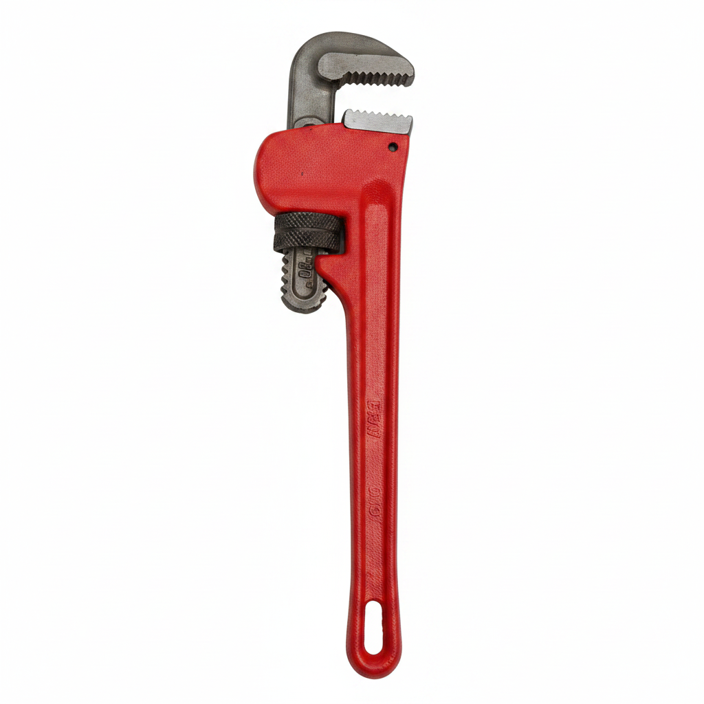 Force 24 Inch Steel Pipe Wrench - Heavy Duty for Plumbing & Mechanical ...