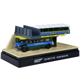 James Bond Diorama Collection - Die Cast Double Decker Bus Scale Model ...
