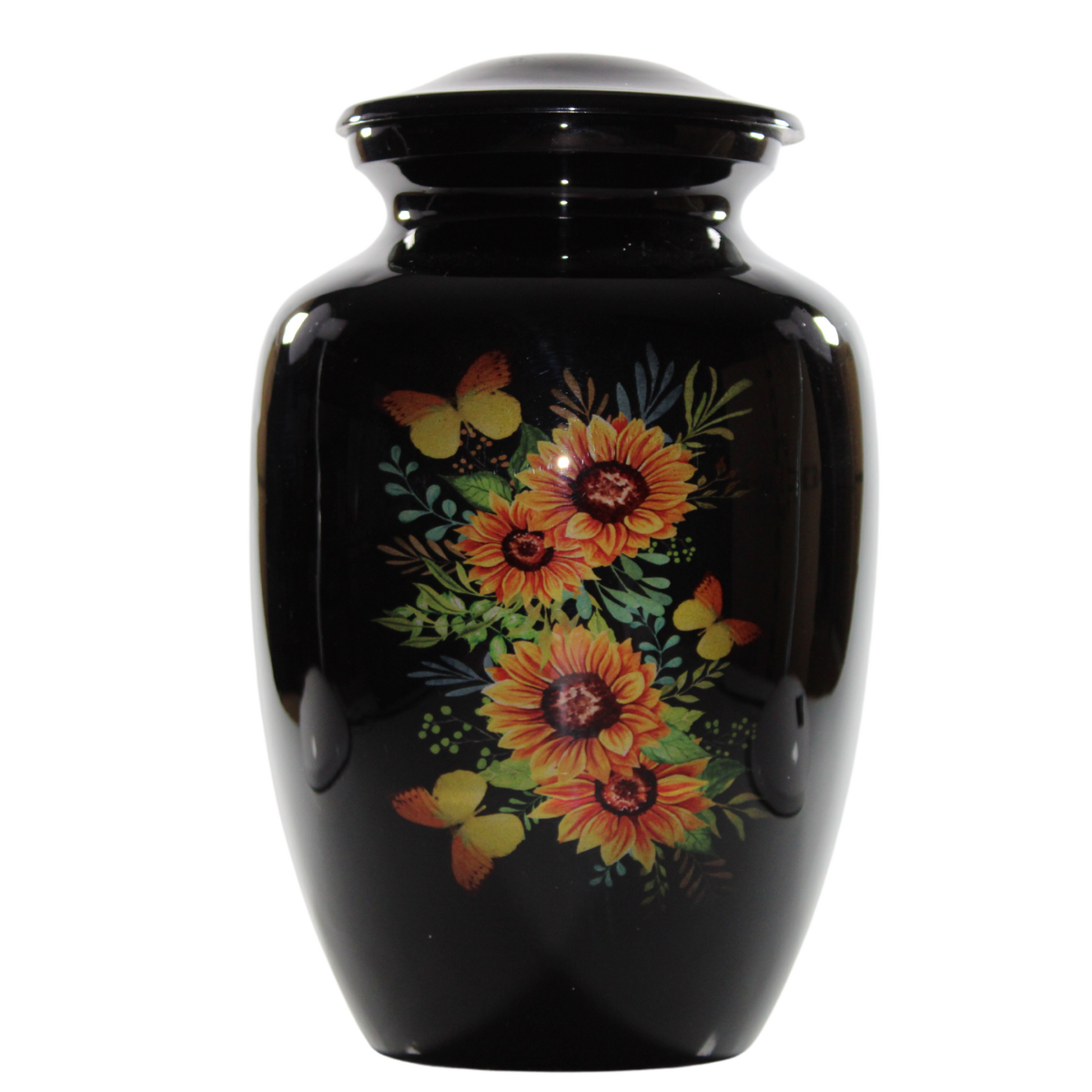 Sunflower Theme Aluminium Memorial Cremation Urn For Ashes | Shop Today ...